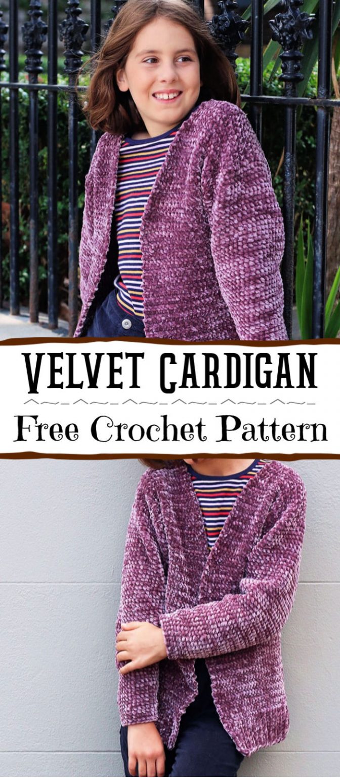 15 Free Crochet Patterns with Velvet Yarn - Crafts by Katelyn